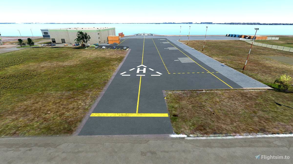 nypd air operations heliport for Microsoft Flight Simulator | MSFS