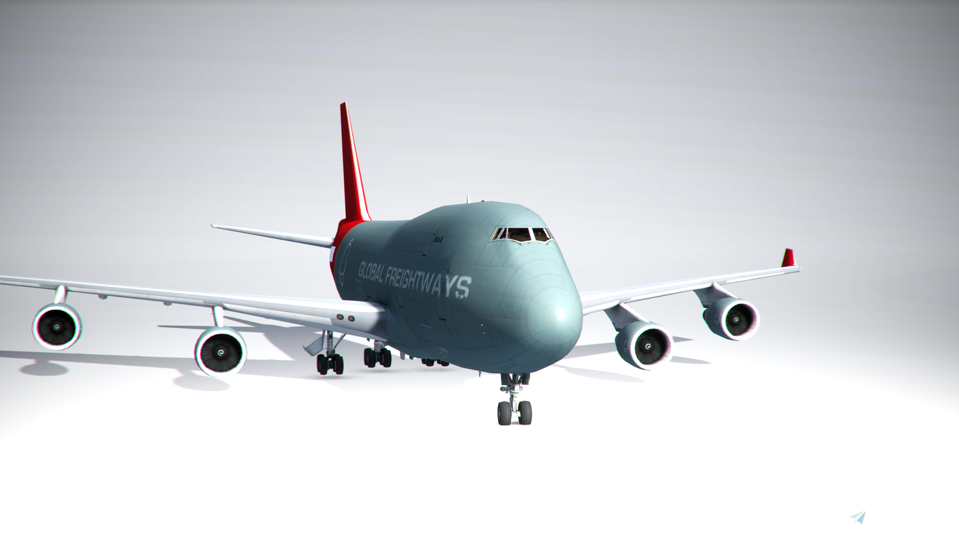 Converted Boeing 747-400 (Working 747-8i Cockpit) for Microsoft Flight ...