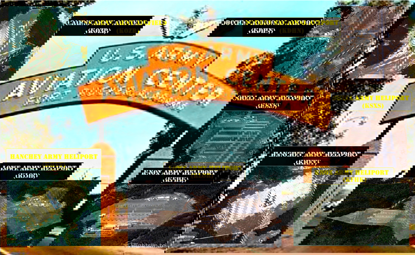 US Army Flight School- Fort Rucker, AL for Microsoft Flight Simulator ...