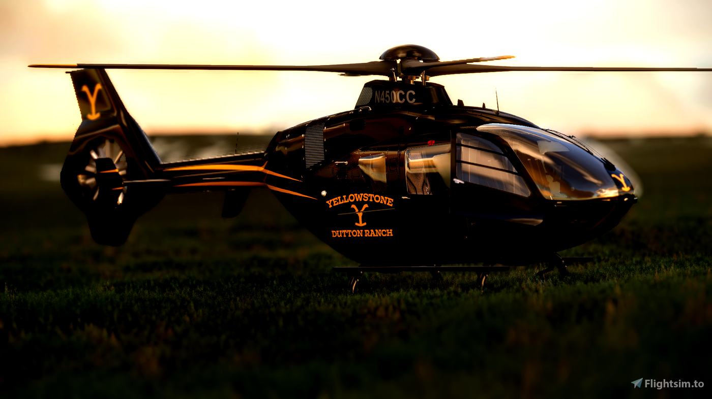 Airbus H135 - Yellowstone Dutton Ranch | N450CC for Microsoft Flight ...