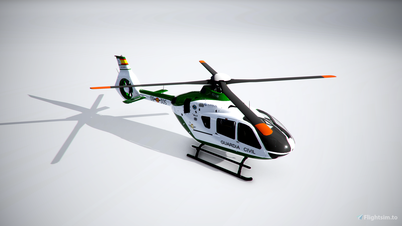GUARDIA CIVIL | H135 | HU.26-08 for Microsoft Flight Simulator | MSFS