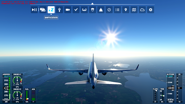 SimBrief Panel for Microsoft Flight Simulator | MSFS