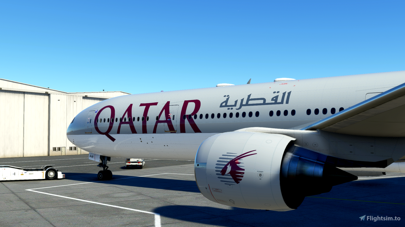 Qatar Airways 777 300er