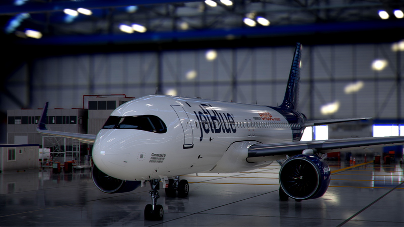 A320 JetBlue Airways Binary Code Livery 8K ultra for Microsoft Flight ...