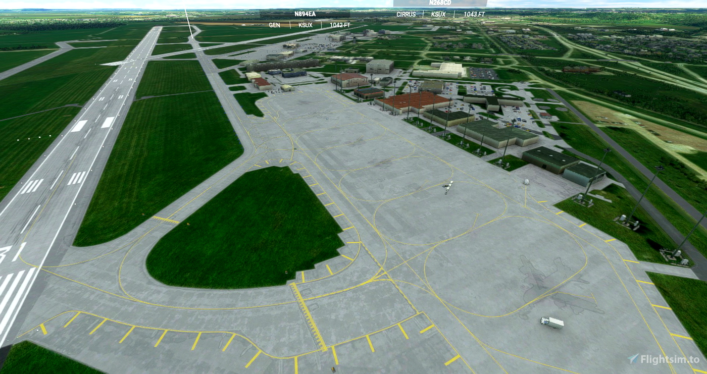 KSUX Sioux Gateway Airport for Microsoft Flight Simulator | MSFS