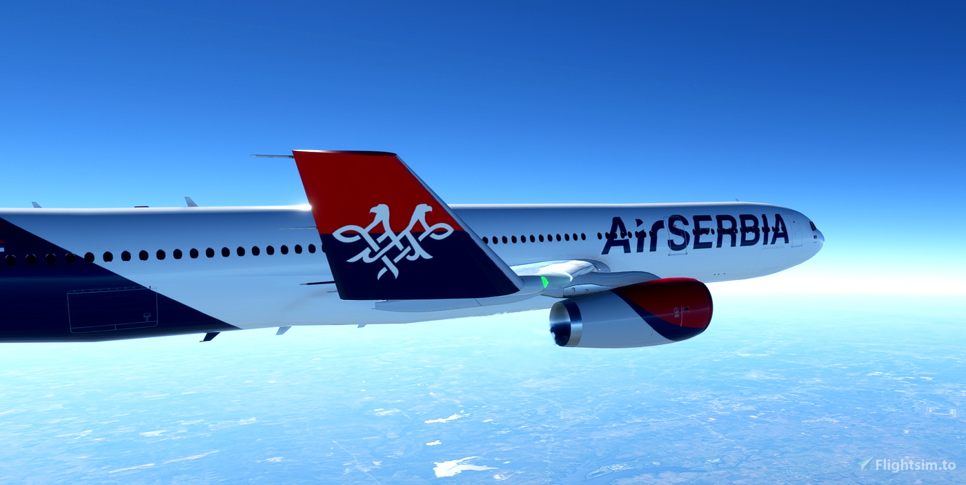 AirSerbia 'Tesla' | Project Mega Pack A330 | 8K for Microsoft Flight ...