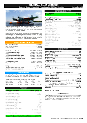 Fokker 28 - Checklist & Procedures for Microsoft Flight Simulator | MSFS