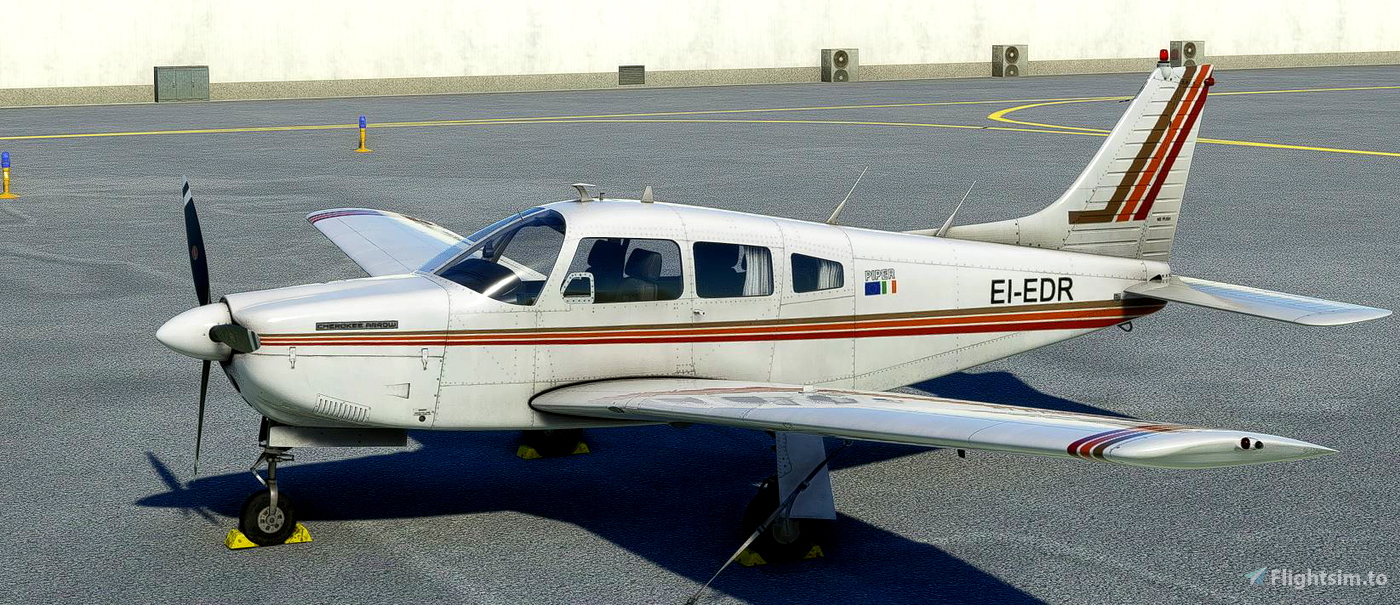 JF Piper Arrow III EI-EDR pour Microsoft Flight Simulator | MSFS