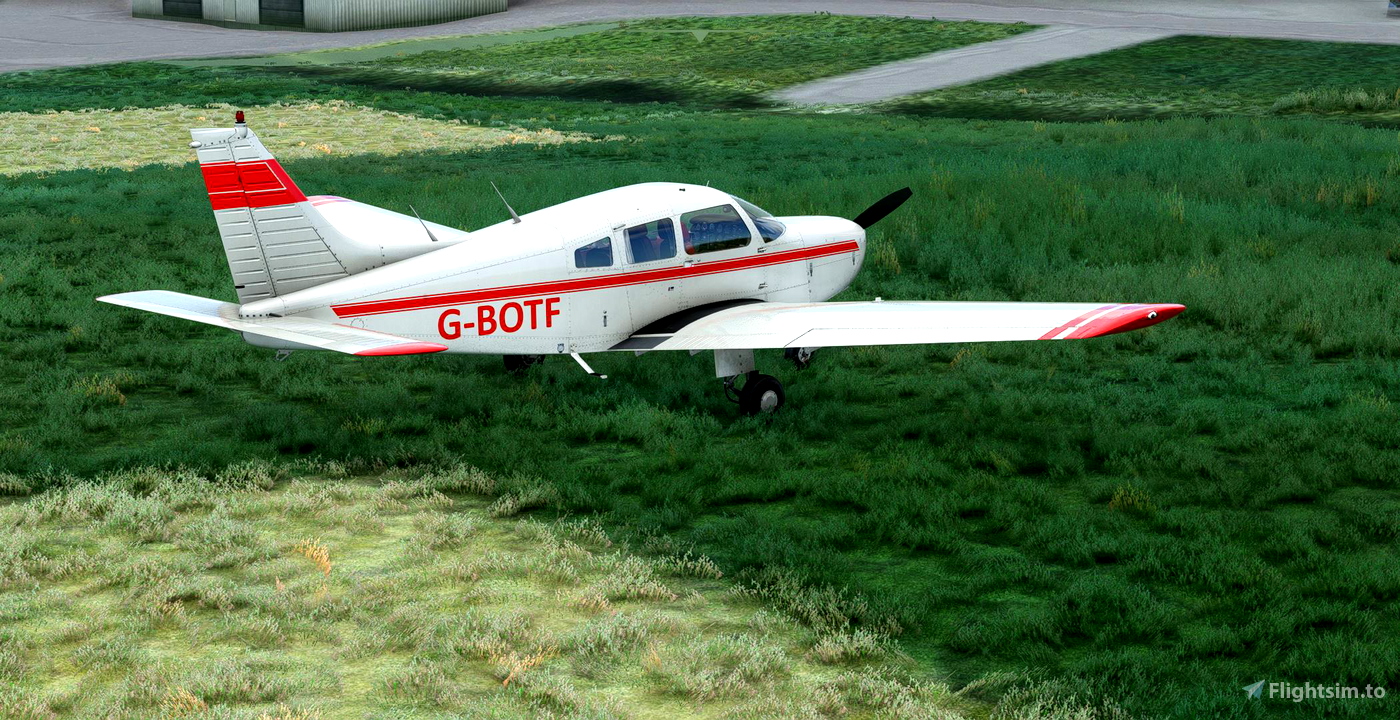 Just Flight Piper Warrior II G-BOTF Southend Flying Club for Microsoft ...