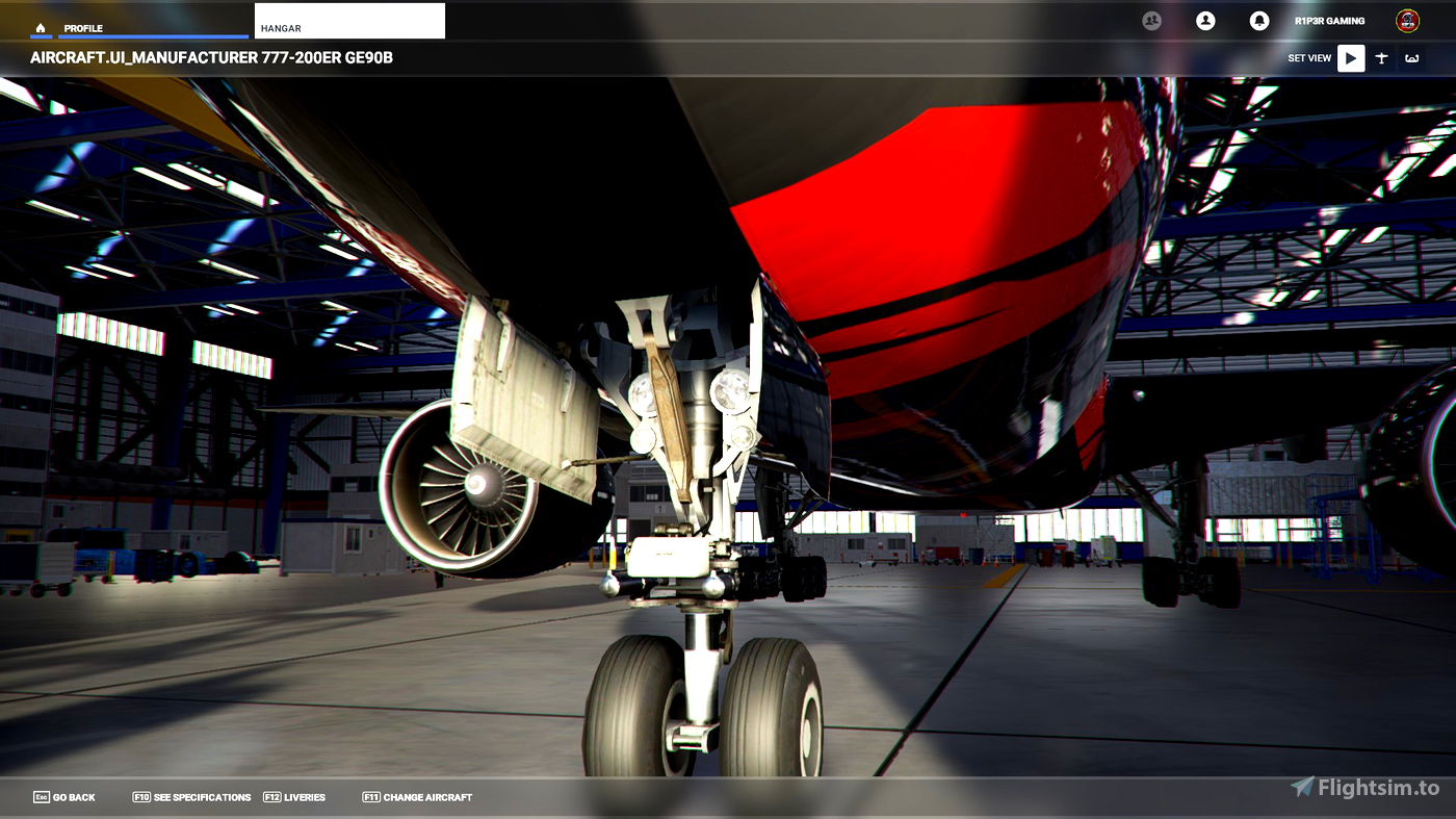 R1p3rGaming B777-200 for Microsoft Flight Simulator | MSFS