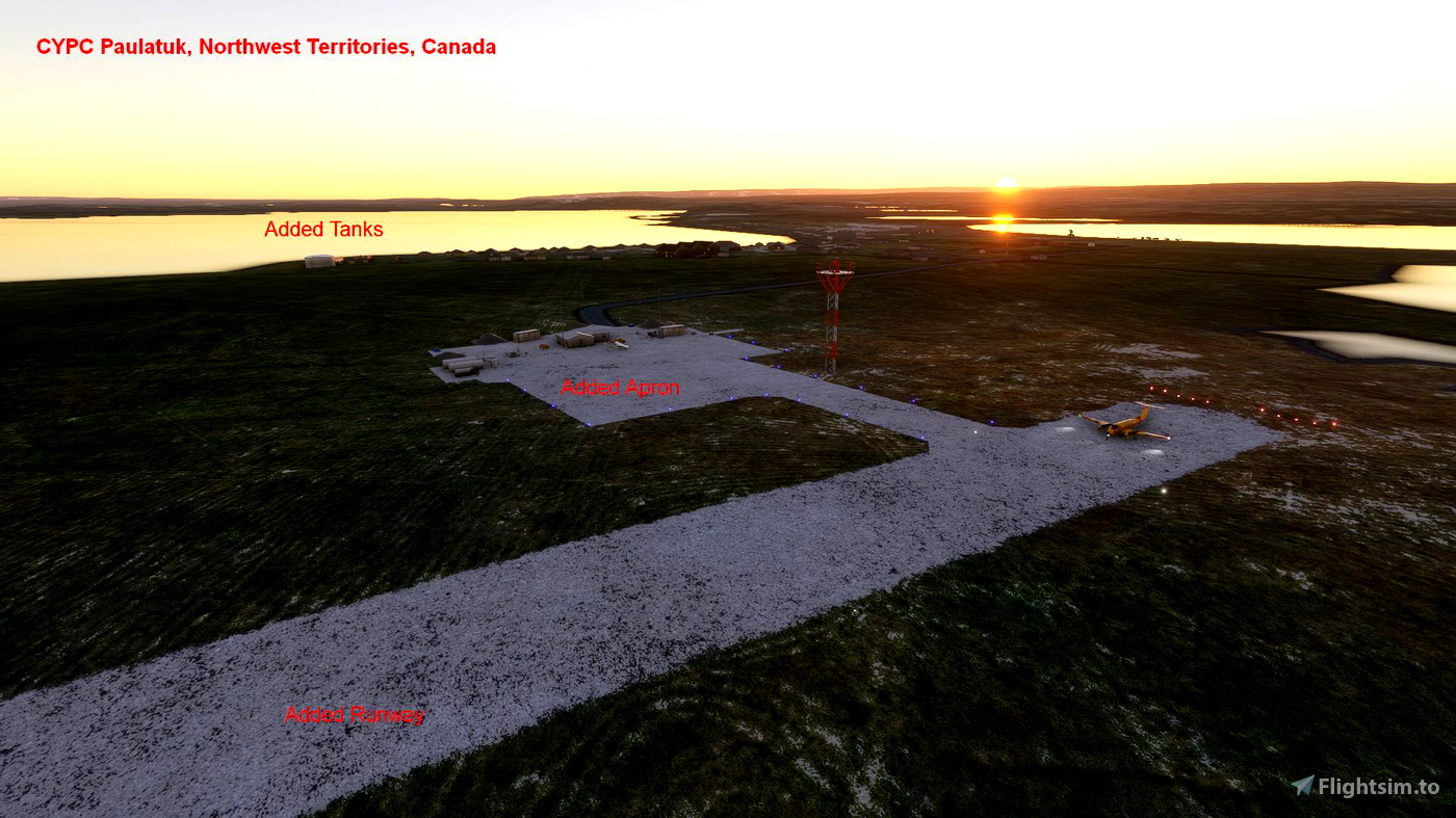 CYPC - Paulatuk Northwest Territories Canada for Microsoft Flight ...