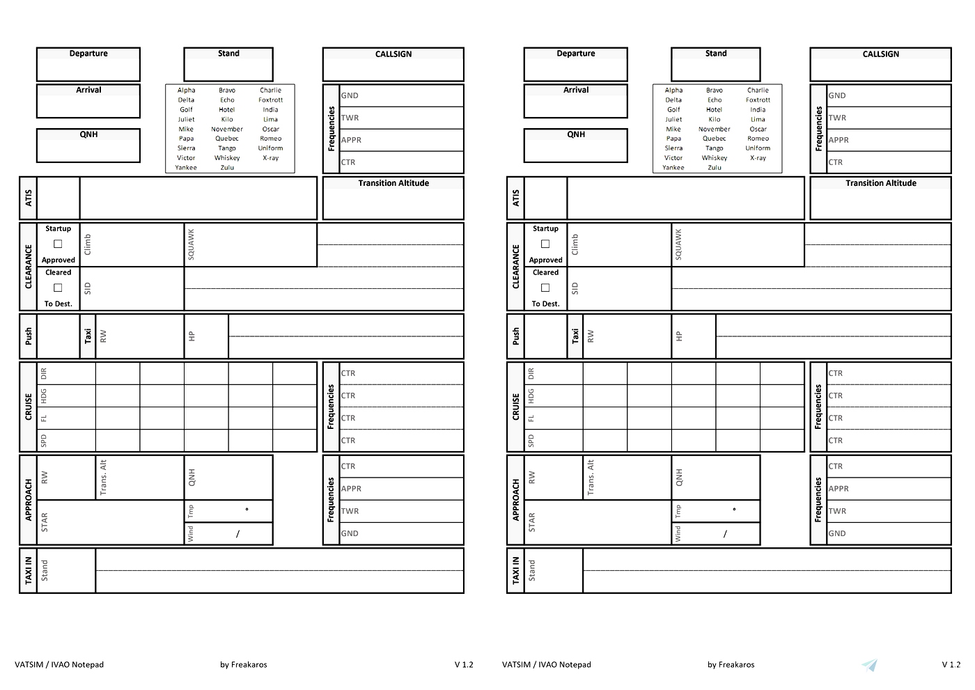 VATSIM / IVAO Notepad for Microsoft Flight Simulator | MSFS