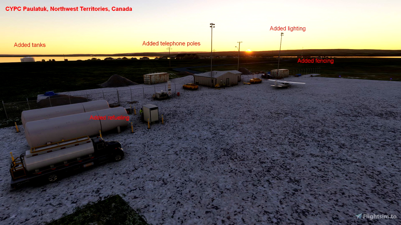 CYPC - Paulatuk Northwest Territories Canada for Microsoft Flight ...