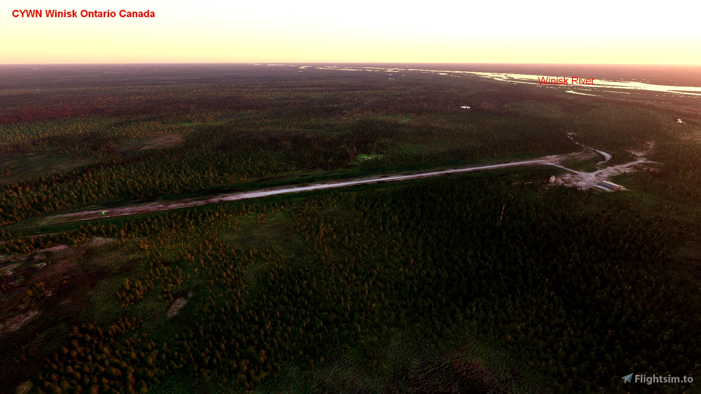 CYWN - Winisk Ontario Canada for Microsoft Flight Simulator | MSFS