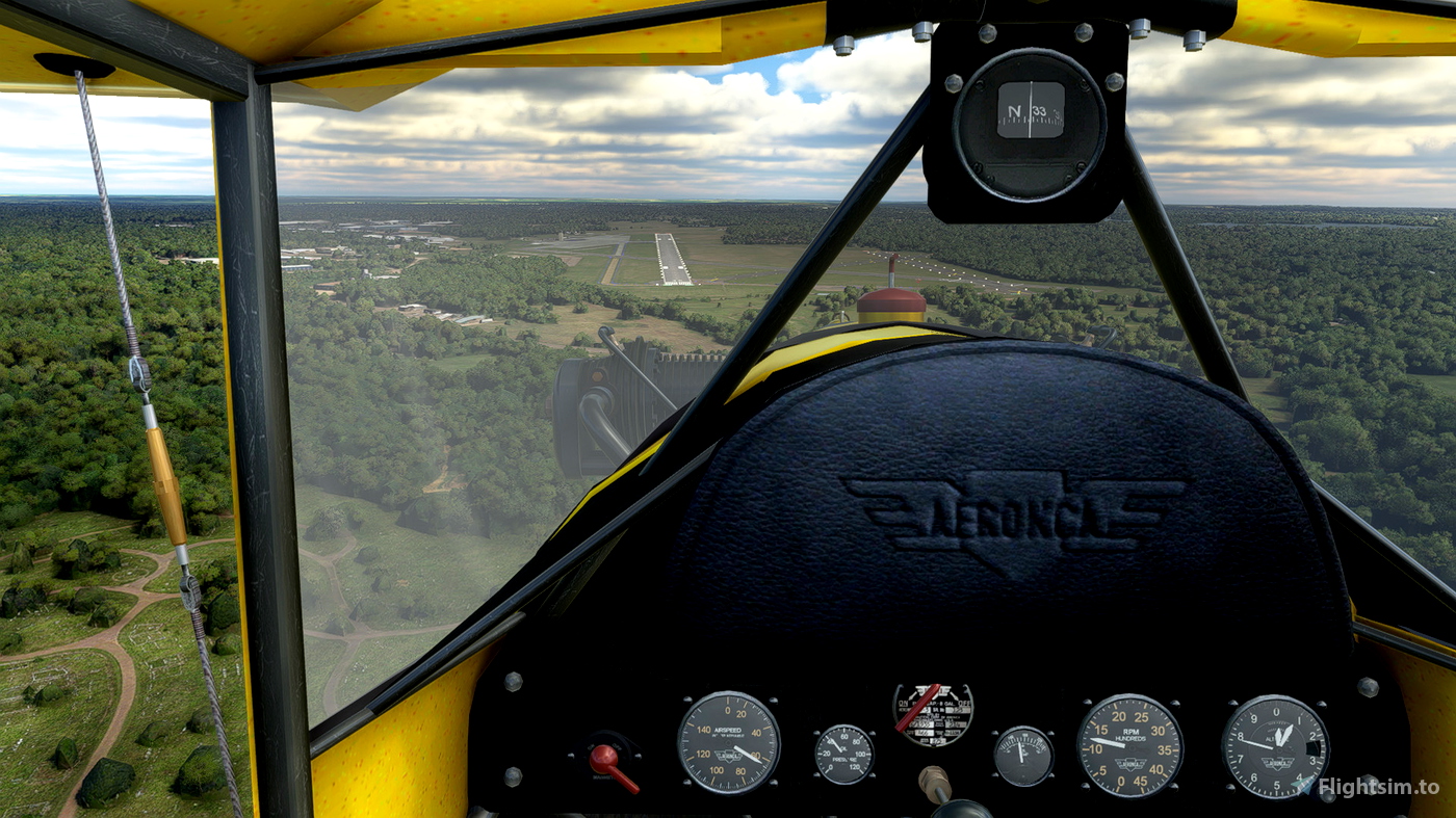 Golden Age Simulations Aeronca C3 for Microsoft Flight Simulator | MSFS