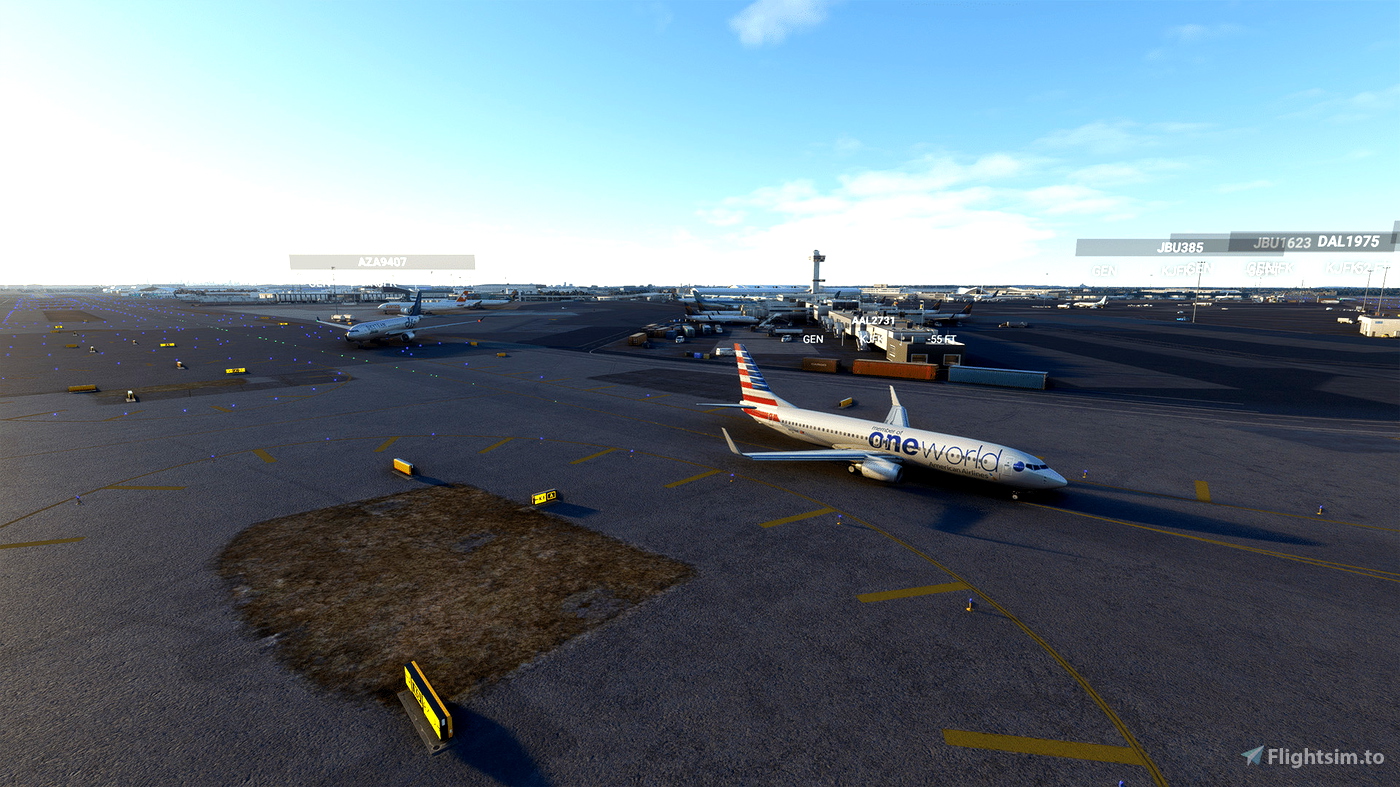 Easy airlines+aircraft matching with default live traffic for Microsoft ...