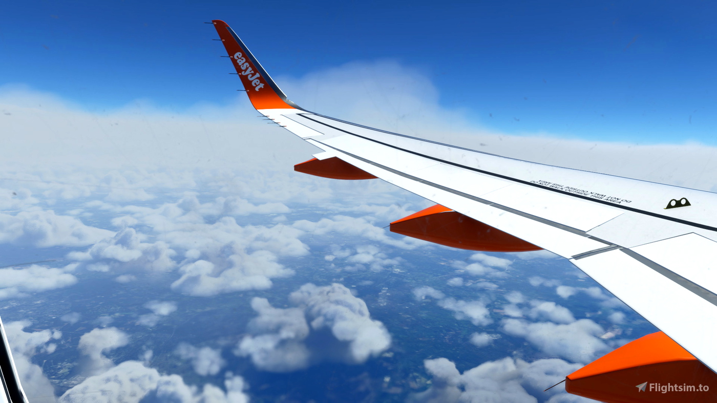 Easyjet Sharklet for Microsoft Flight Simulator | MSFS