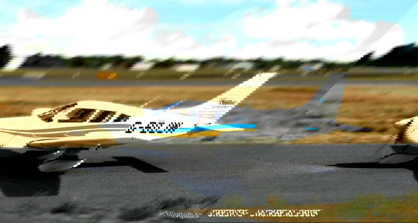 JustFlight PA28 Warrior - Phoenix Aviation G-BUJP, G-BOJW, G-BOHA and G ...