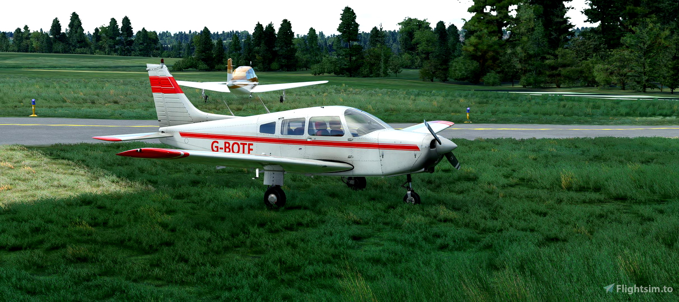 Just Flight Piper Warrior II G-BOTF Southend Flying Club for Microsoft ...