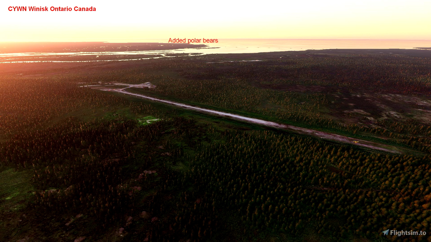 CYWN - Winisk Ontario Canada for Microsoft Flight Simulator | MSFS