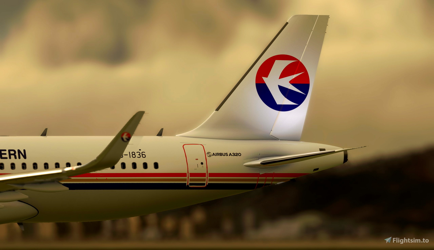 [A32NX] China Eastern Retro for Microsoft Flight Simulator | MSFS