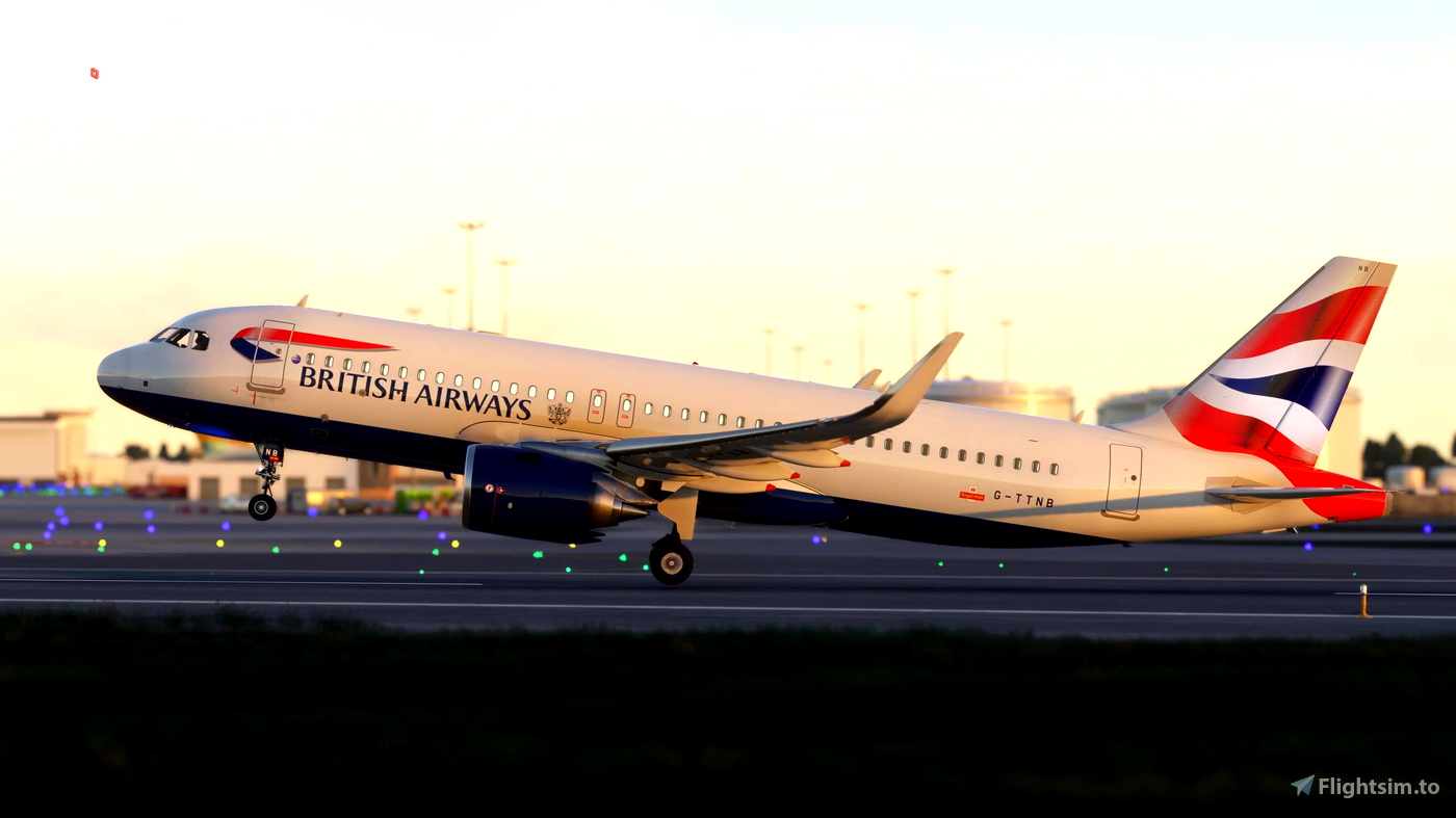British Airways Livery Clean & Dirty - Ultra (FBW Compatible) for ...