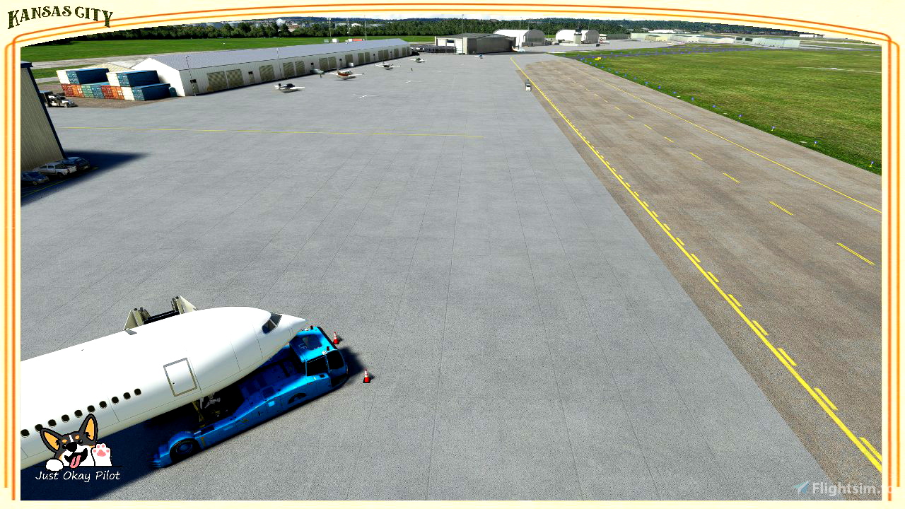 Charles B Wheeler Downtown Airport KMKC for Microsoft Flight Simulator ...