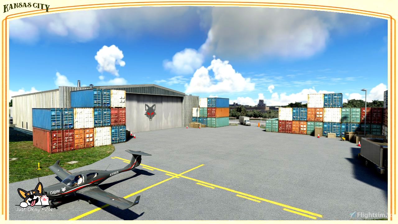 Charles B Wheeler Downtown Airport KMKC for Microsoft Flight Simulator ...