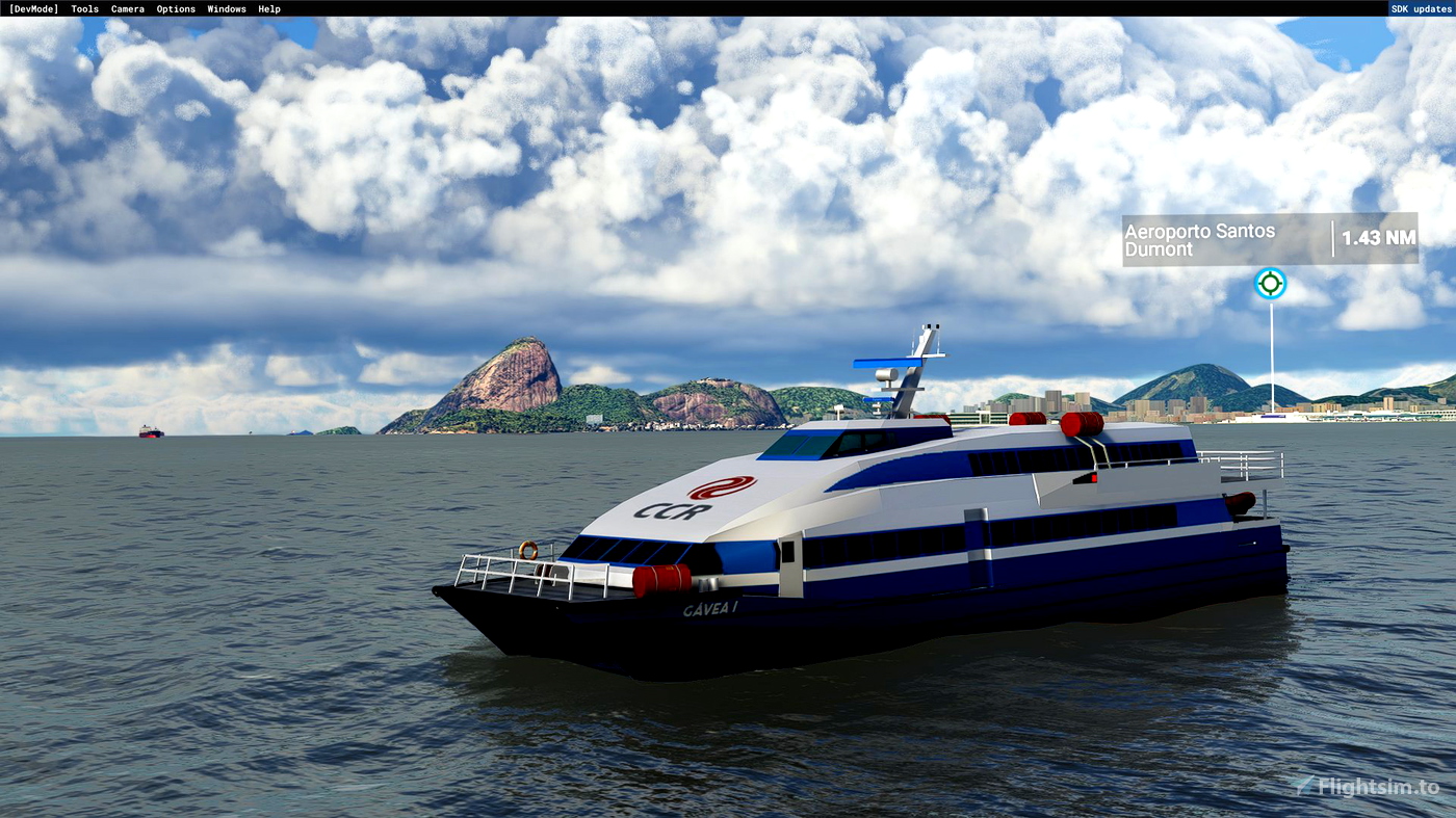 Controllable Ships Fleet for Microsoft Flight Simulator | MSFS