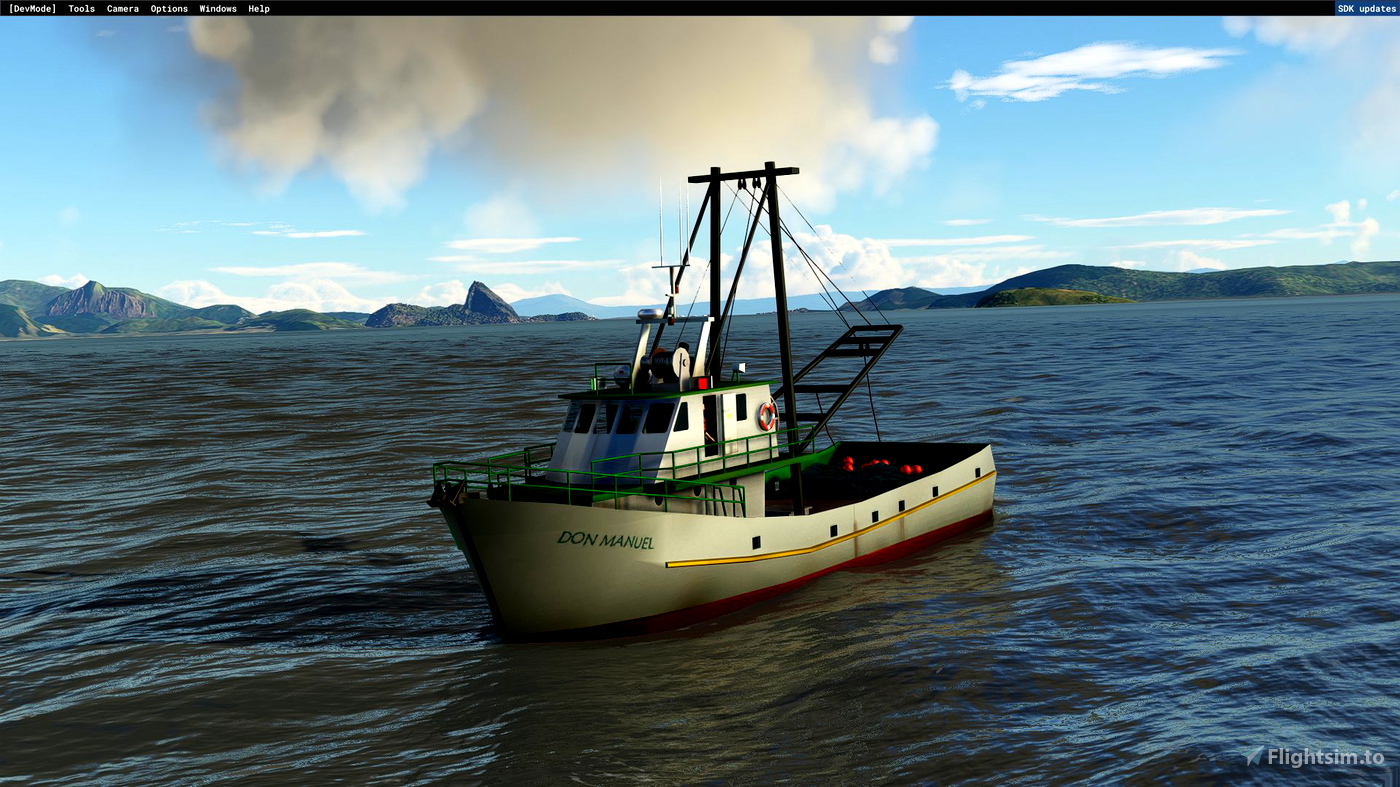 Controllable Ships Fleet for Microsoft Flight Simulator | MSFS