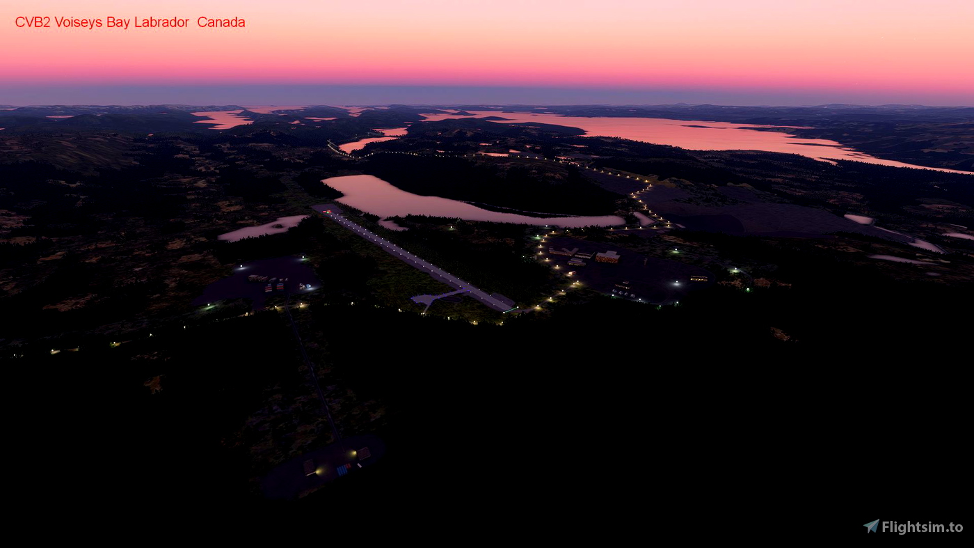 CVB2 - Voiseys Bay Labrador Canada for Microsoft Flight Simulator | MSFS