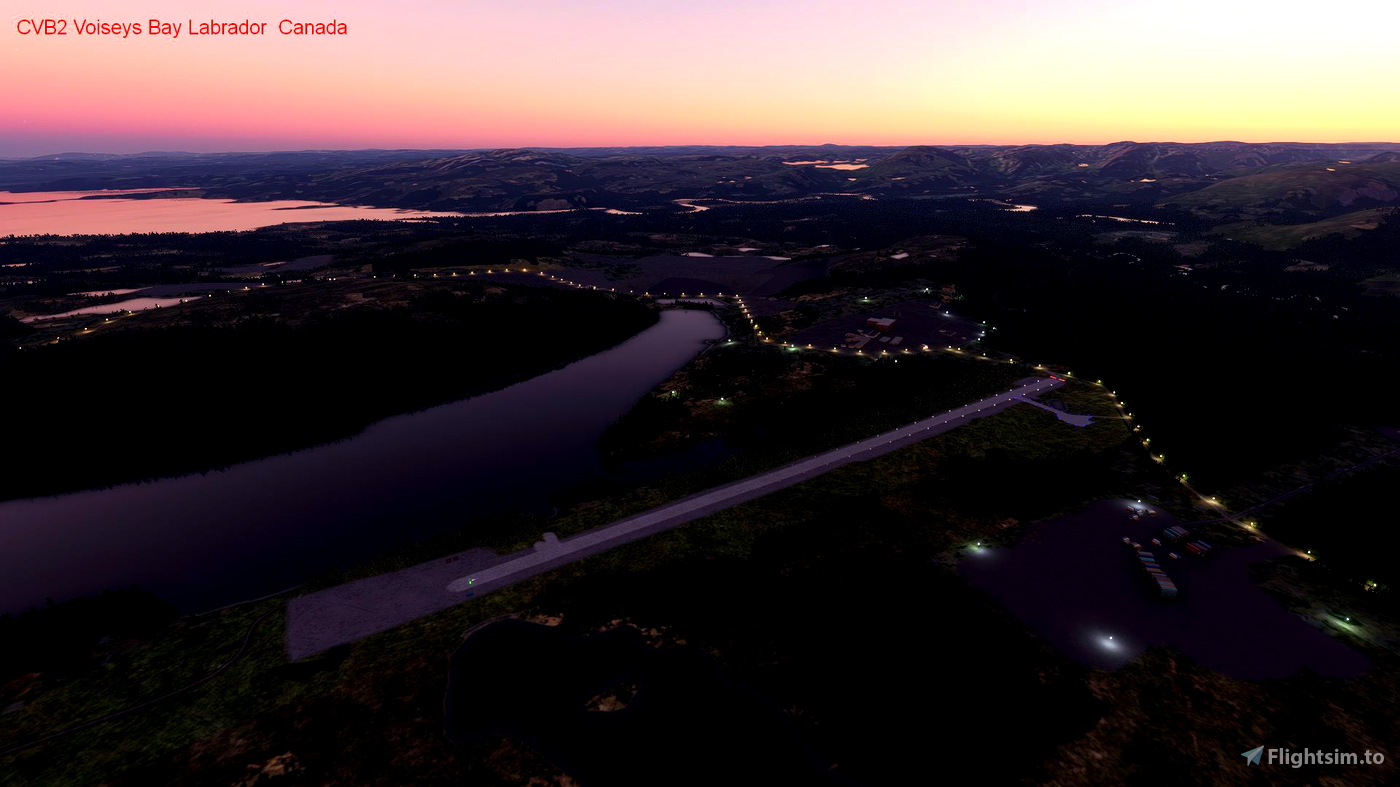 CVB2 - Voiseys Bay Labrador Canada for Microsoft Flight Simulator | MSFS