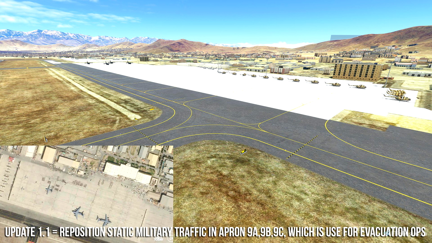 OAKB - Hamid Karzai Intl. Airport, Kabul, Afghanistan for Microsoft ...