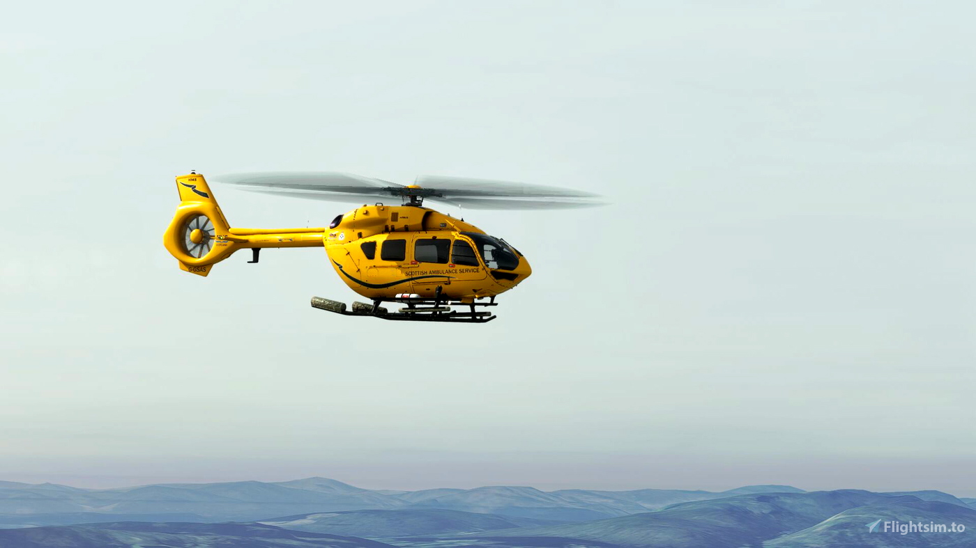 Scottish Ambulance Service - Helimed 5 - H145 [8K] for Microsoft Flight Simulator | MSFS