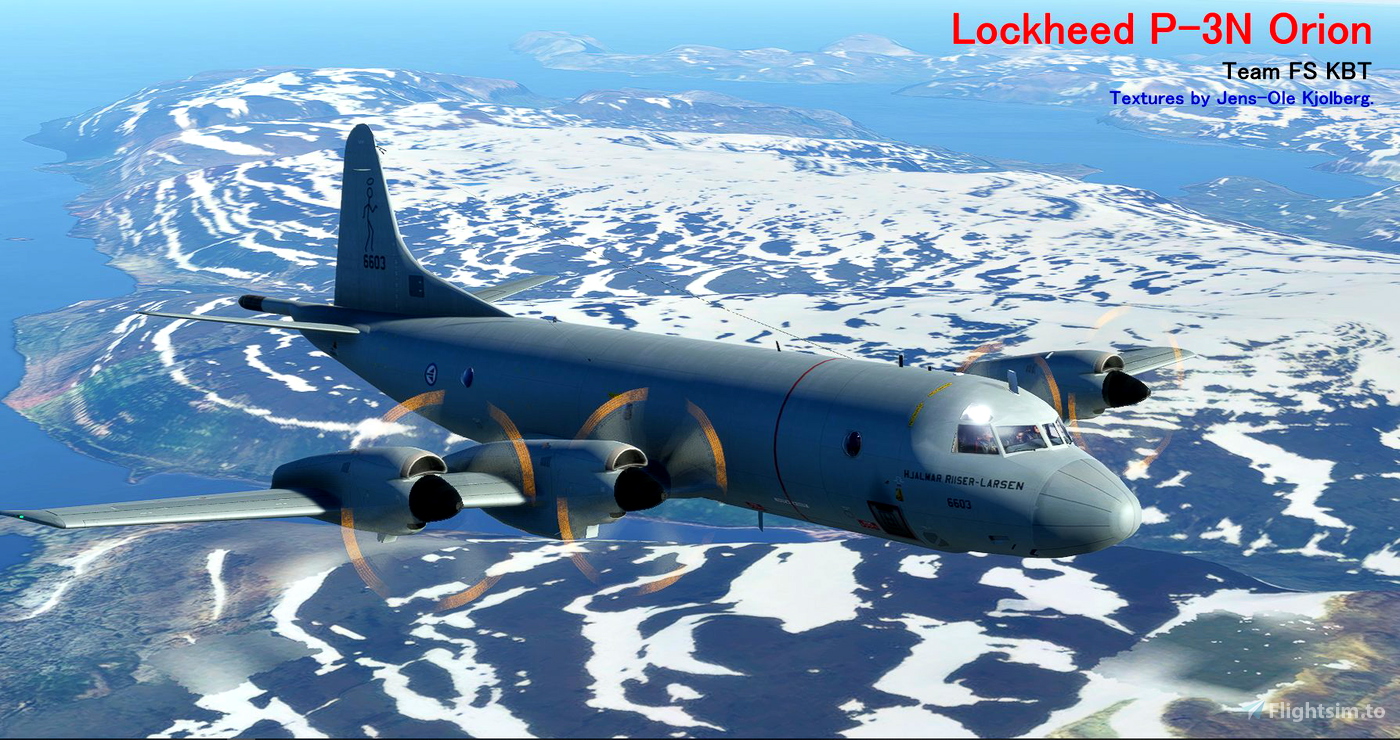 Team FS KBT P-3 Series Ver.1.320.2 for Microsoft Flight Simulator | MSFS