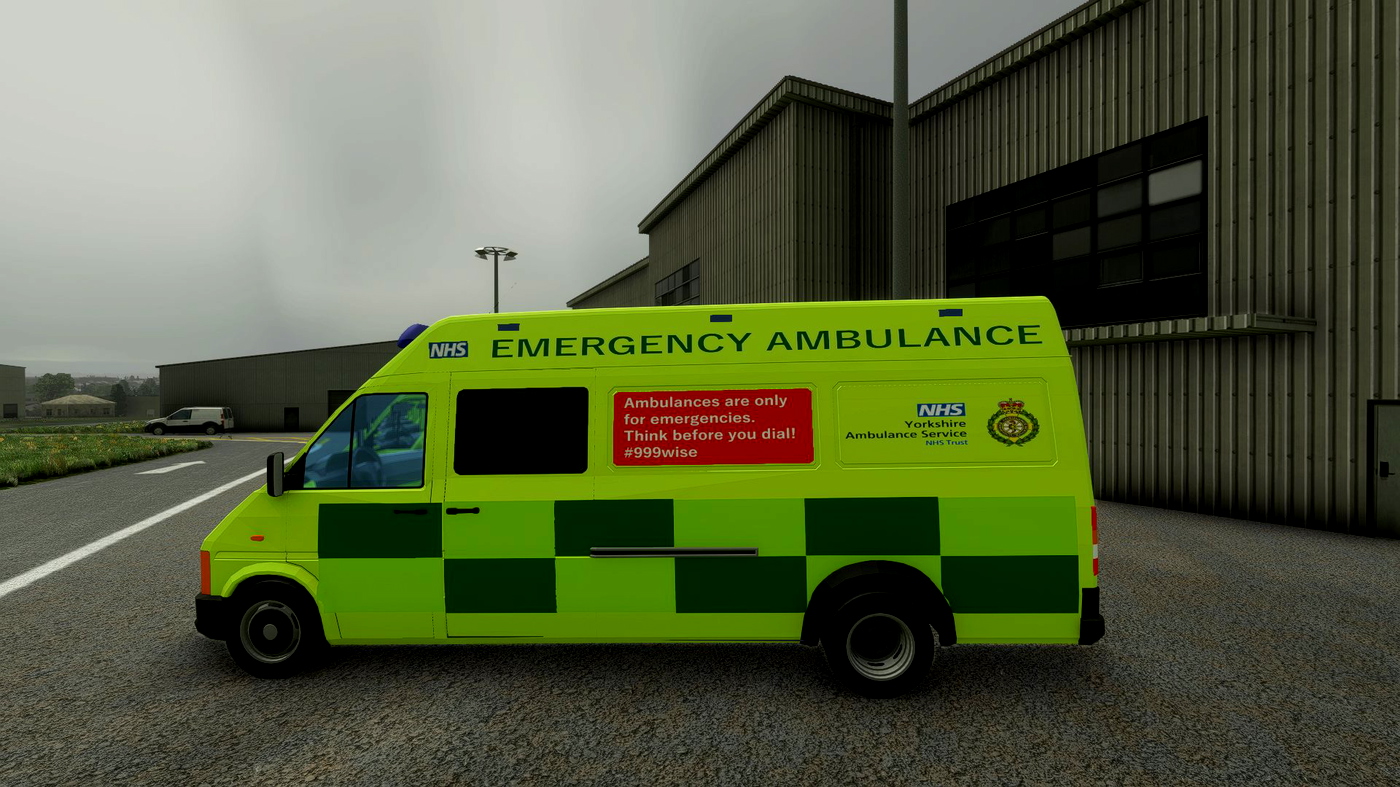 UK Ambulance for Microsoft Flight Simulator | MSFS