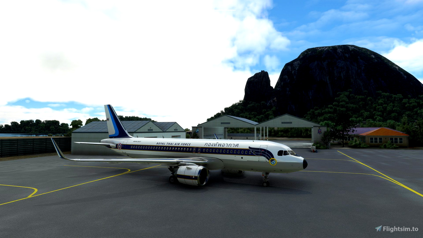 Wing 5 RTAF (VTBP) Prachuap Khiri Khan, Thailand for Microsoft Flight ...