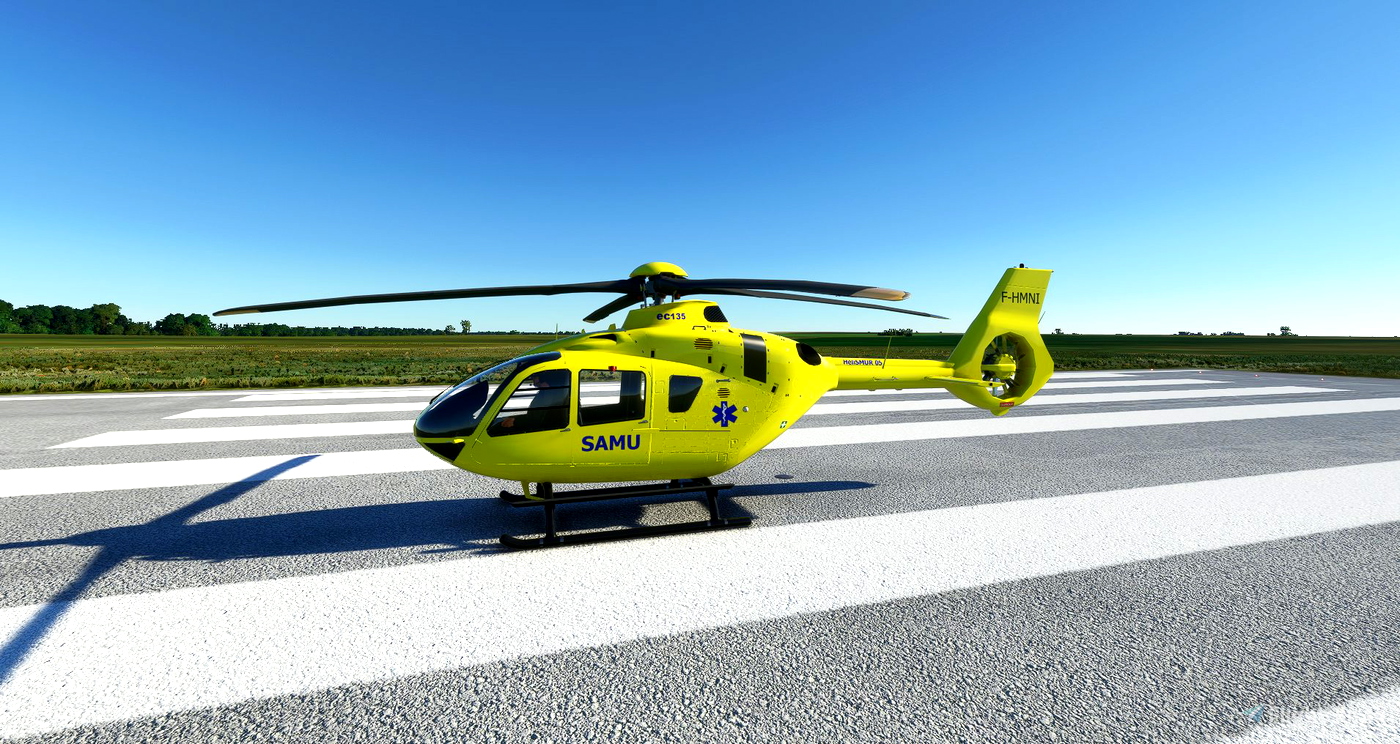 Airbus H135 - SAMU 05 - 09/2021 for Microsoft Flight Simulator | MSFS