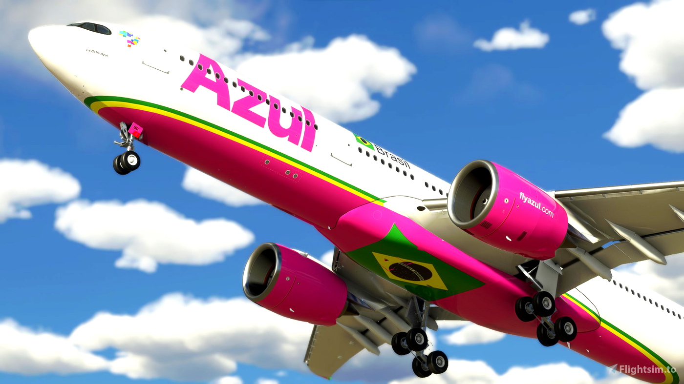 Azul Pink Livery | PR-ANV | A330 neo for Microsoft Flight Simulator | MSFS