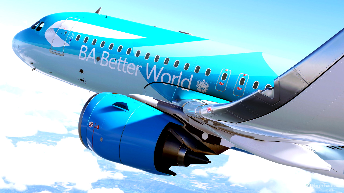 BA Better World for FBW A32NX for Microsoft Flight Simulator | MSFS
