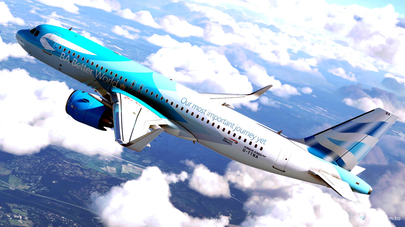 BA Better World for FBW A32NX for Microsoft Flight Simulator | MSFS