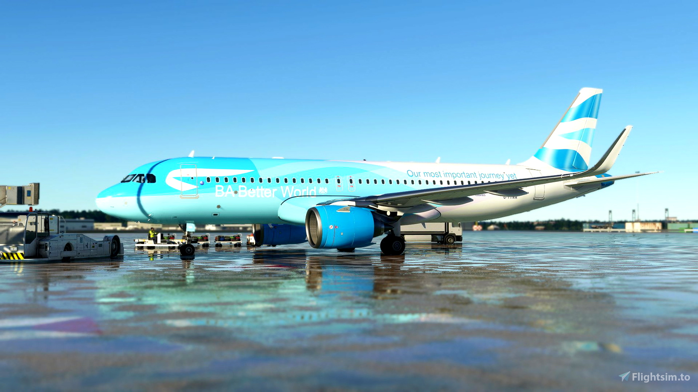 [A32NX] BA G-TTNA for Microsoft Flight Simulator | MSFS
