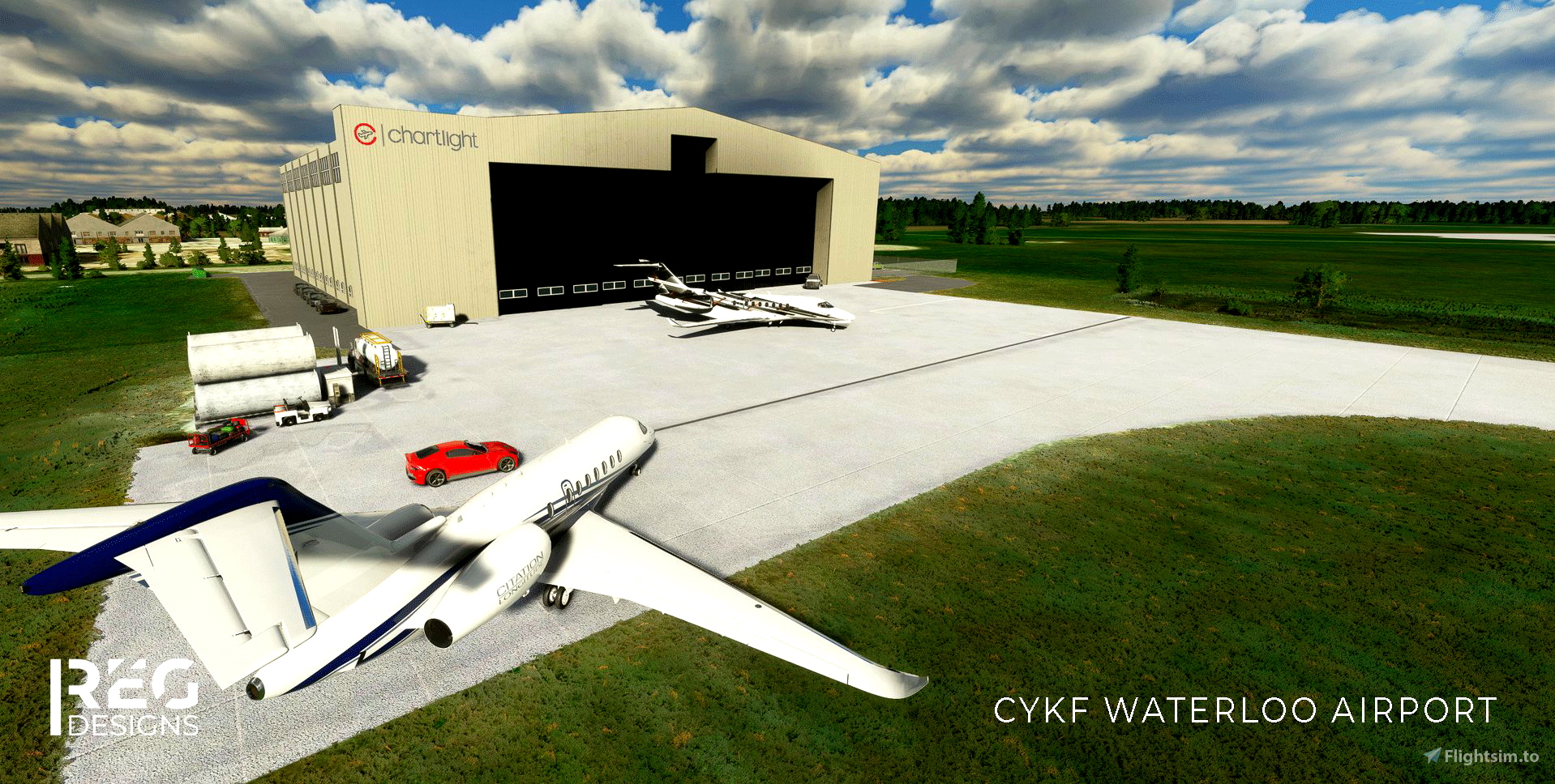 RegDesigns | [CYKF] Region of Waterloo International Airport for MSFS