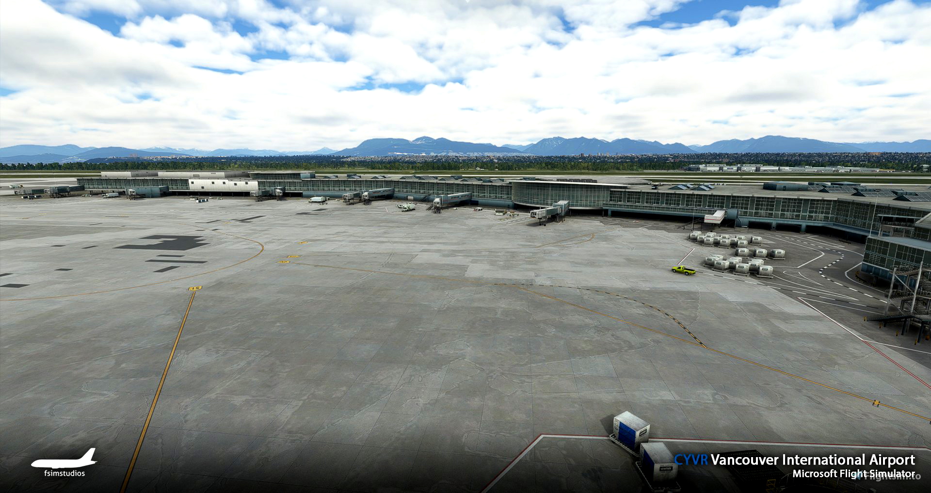 FSimStudios | CYVR Vancouver International Airport for MSFS