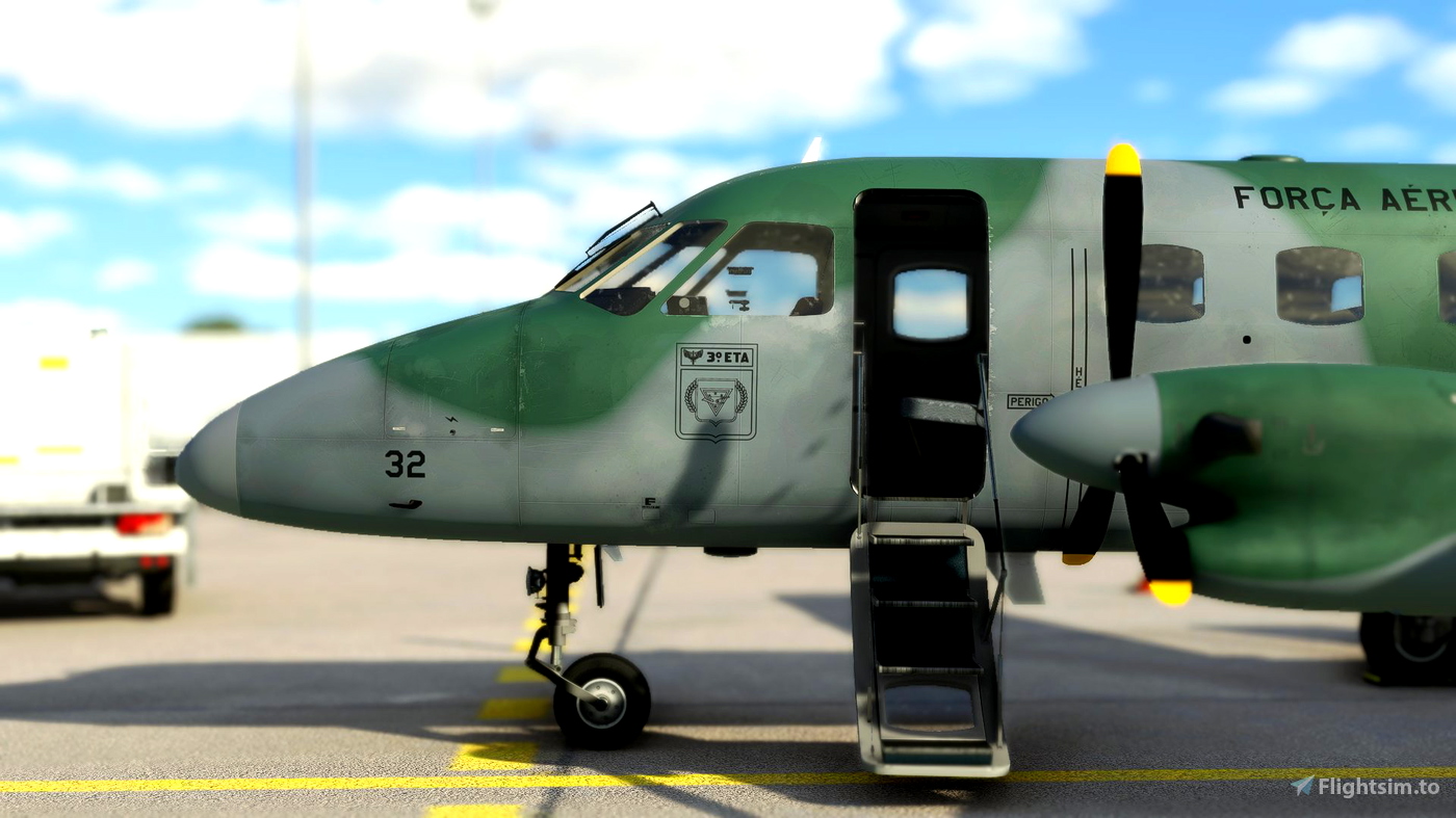 Embraer Bandeirante C-95CM Brazilian Air Force 2332 for Microsoft ...