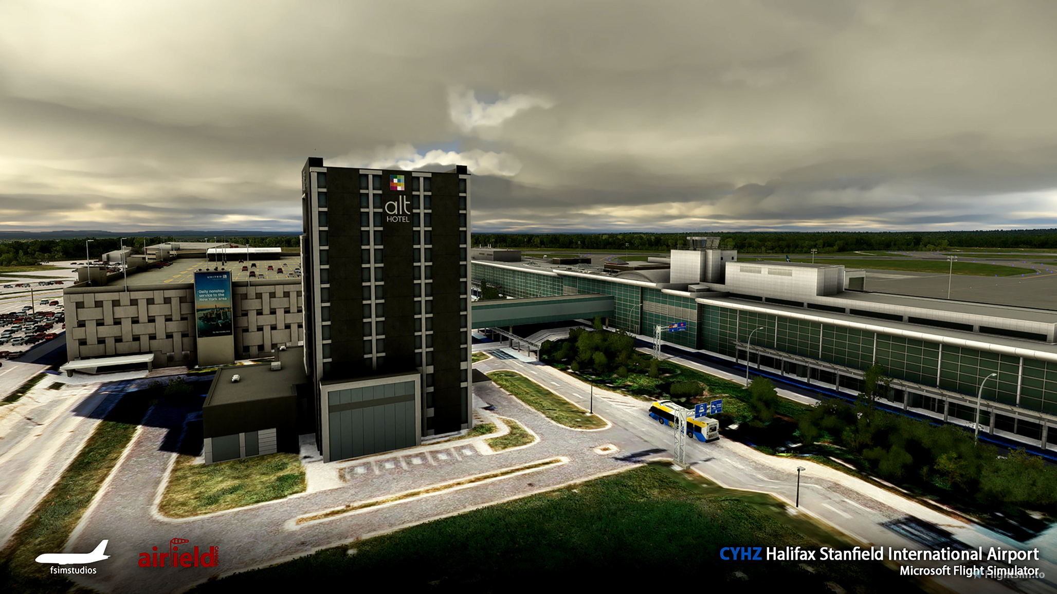FSimStudios | Halifax Stanfield International Airport CYHZ for MSFS