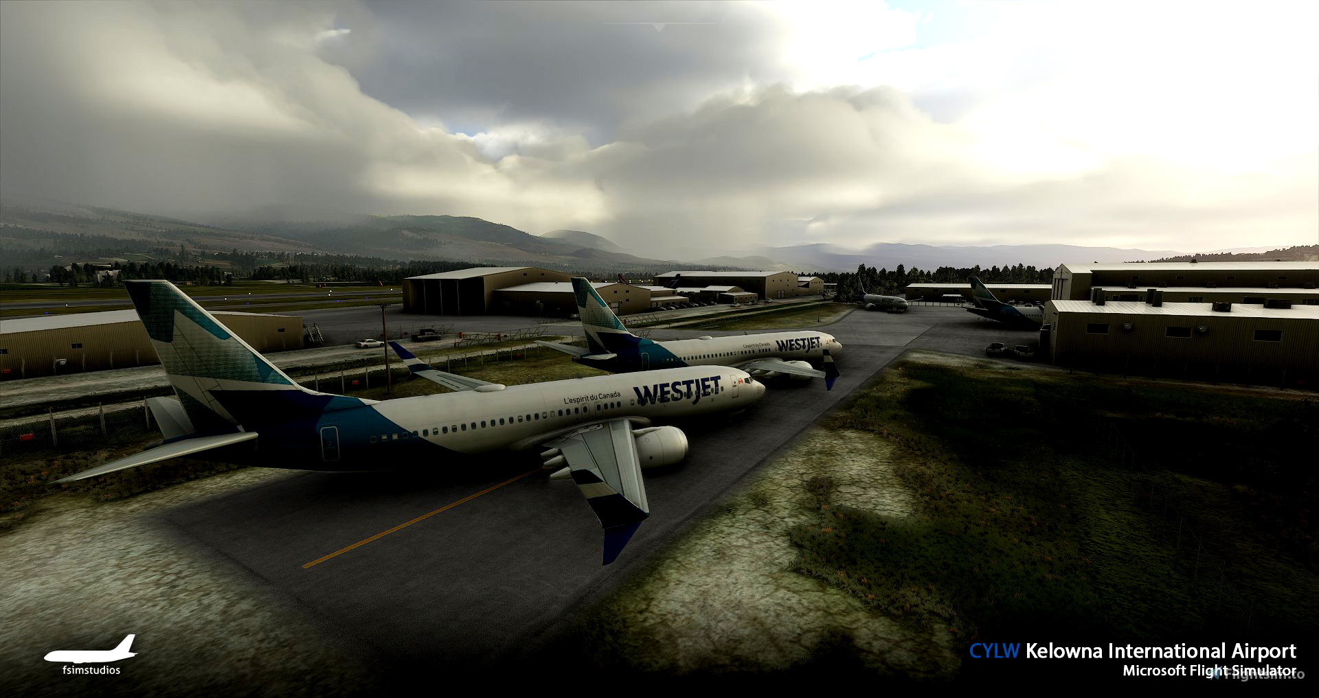 FSimStudios | Kelowna International Airport CYLW for MSFS