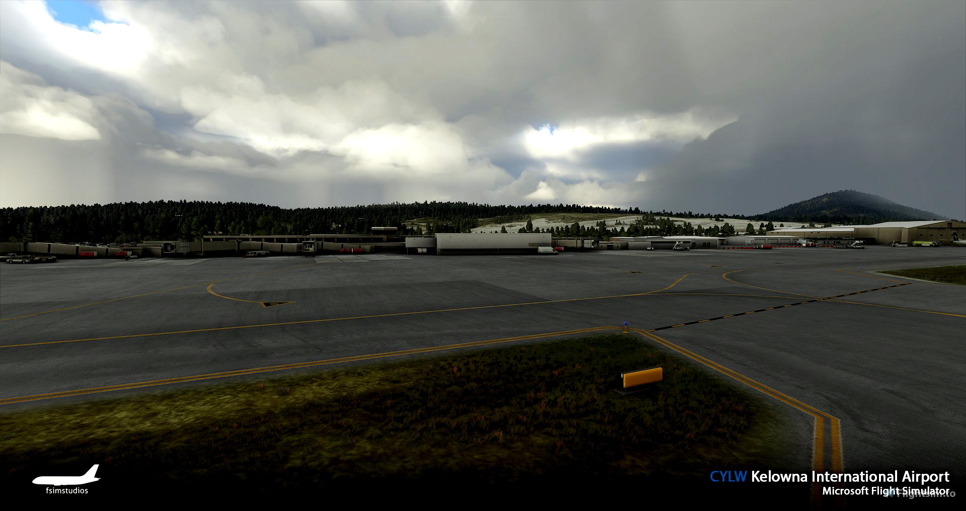 FSimStudios | Kelowna International Airport CYLW for MSFS