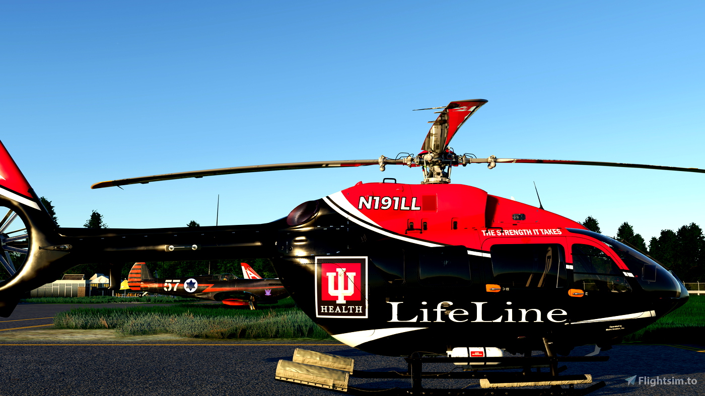 LifeLine H145 Airbus Helicopter 8K Textures for Microsoft Flight ...