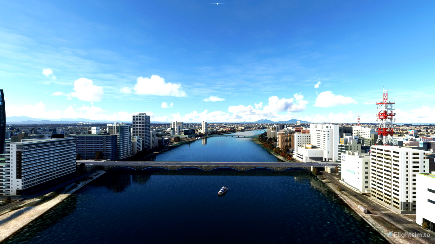 Niigata prefecture, Japan/RJSN Niigata Airport for Microsoft Flight ...